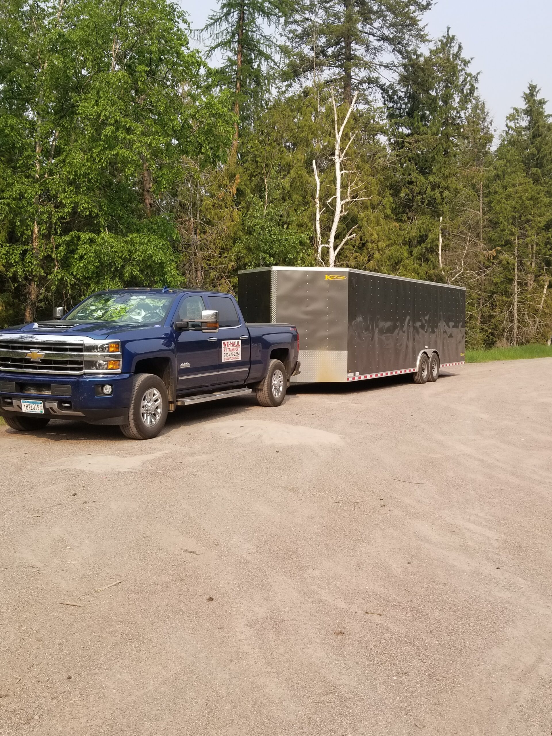 Cargo Trailer Moving Made Easy with We Haul RV Transport